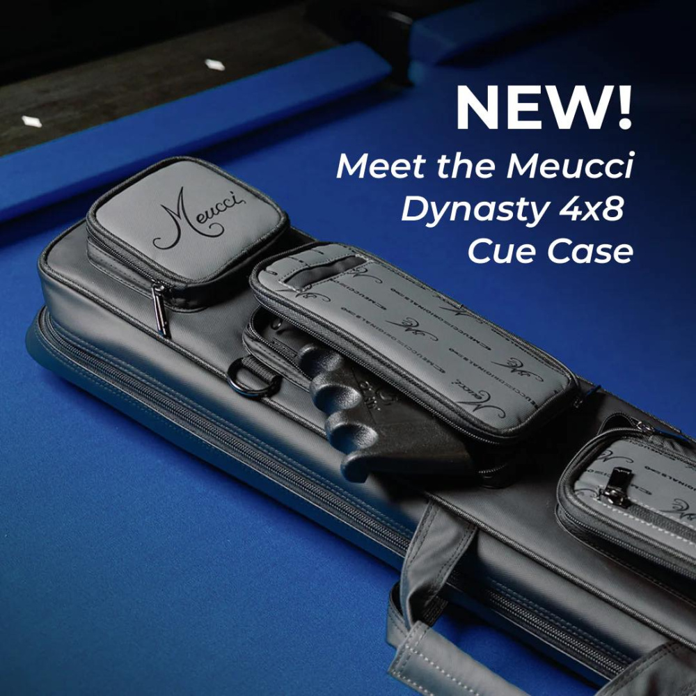 Meucci Dynasty 4X8 Butterfly Pool Cue Case - RR Store